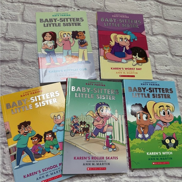 Other | Babysitters Little Sister Books Set Of 5 | Poshmark